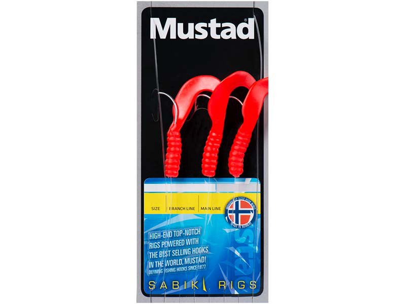 Häckla Mustad Red Cod Rig - 6/0 - 3 krokar