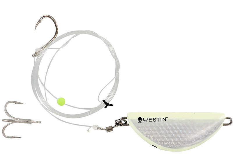 Halibut Anti Twist Rig 350g - 1,2 mm - Glow