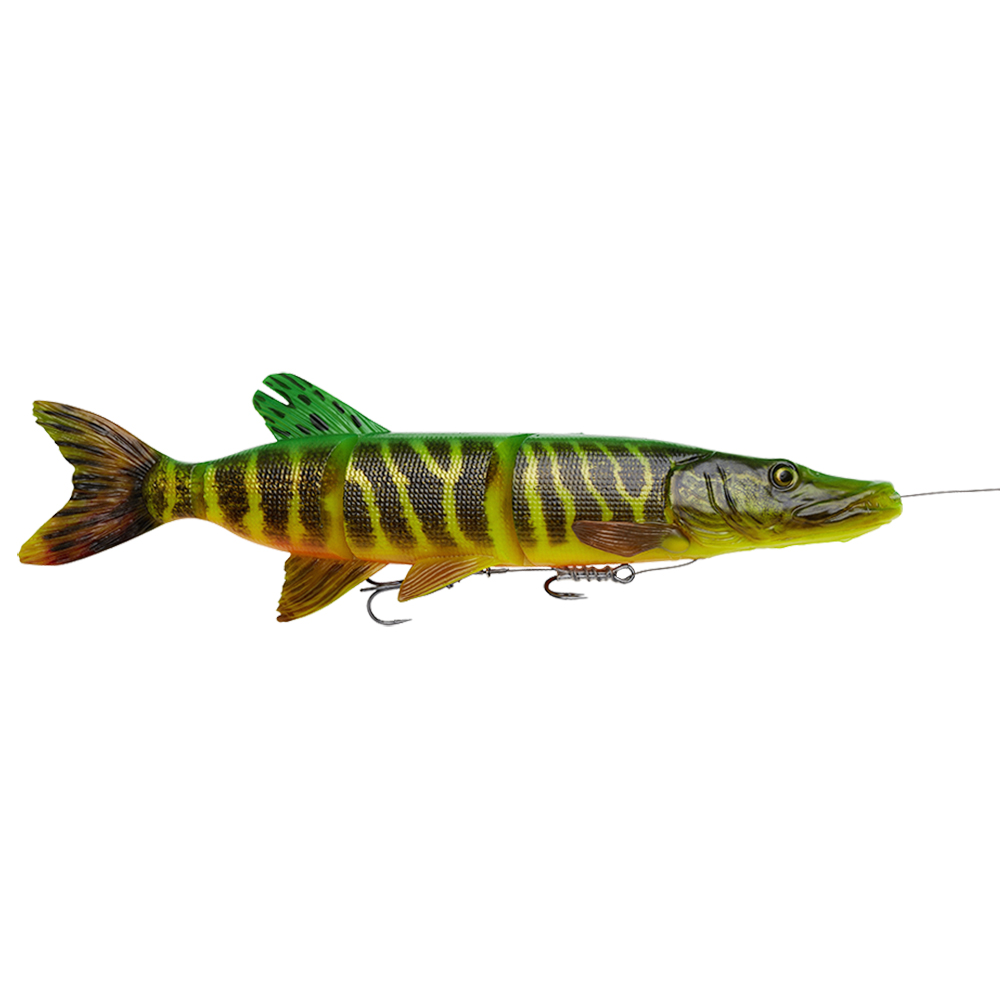 Savage Gear 4D Line Thru Pike - 48cm - 820g - Fire Tiger