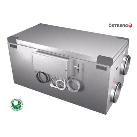 Östberg Heru 300 S EC - FTX-aggregat till större hus