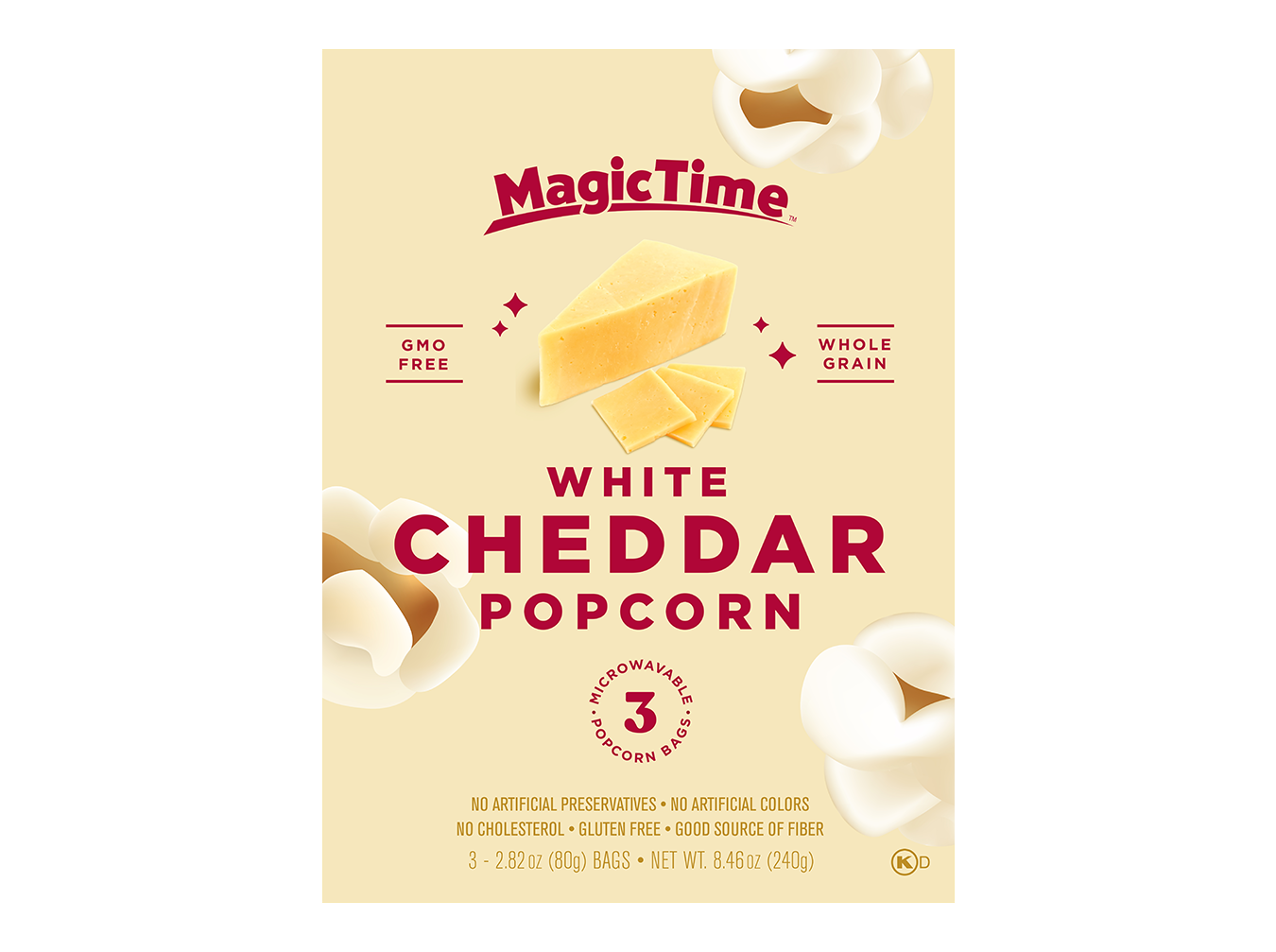 Magic Time White Cheddar Popcorn