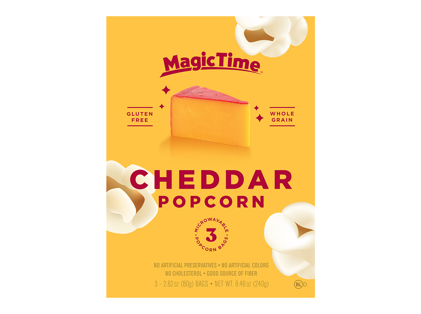 Magic Time Cheddar Popcorn