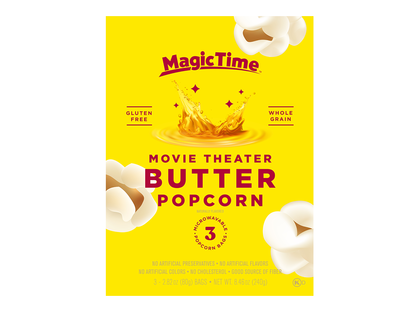 Magic Time Movie Theater Butter Popcorn