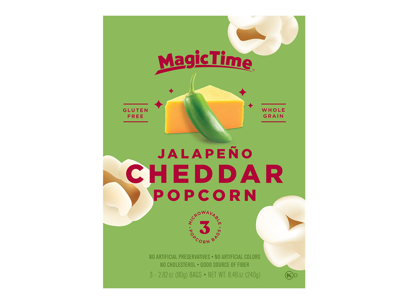 Magic Time Jalapeño Popcorn