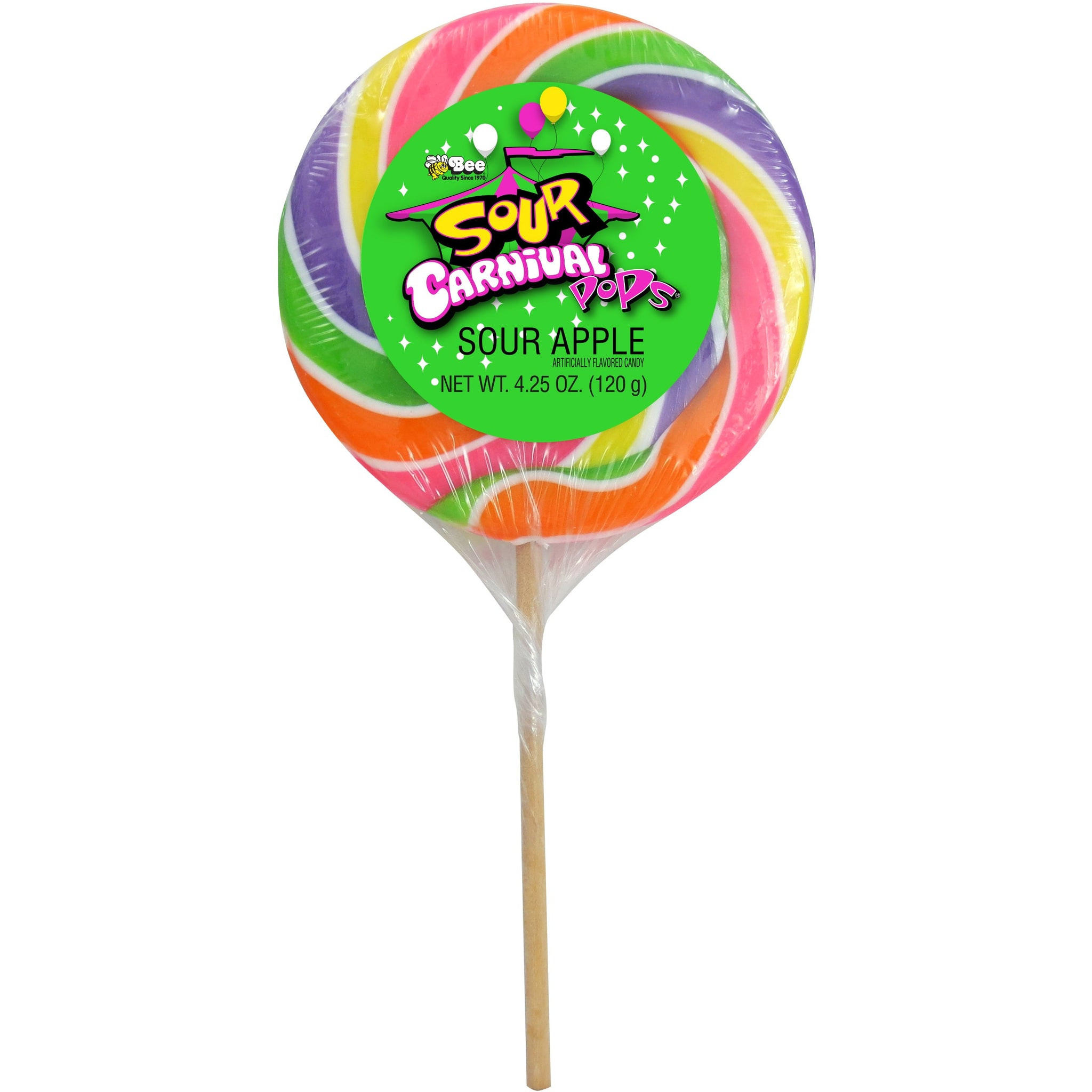 Giant Carnival Sour Pops