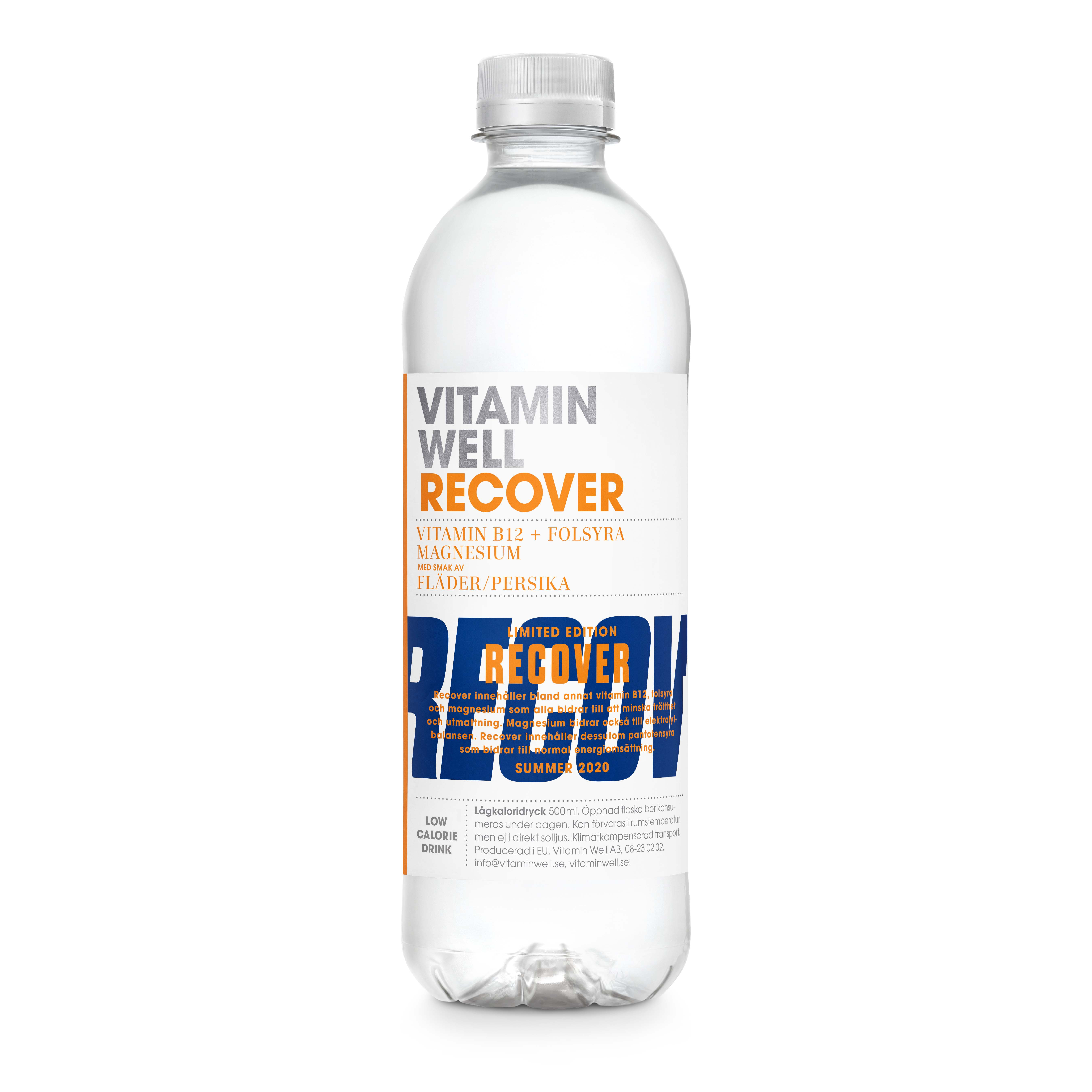 VITAMIN WELL RECOVER FLÄDER/PERSIKA 12x50CL