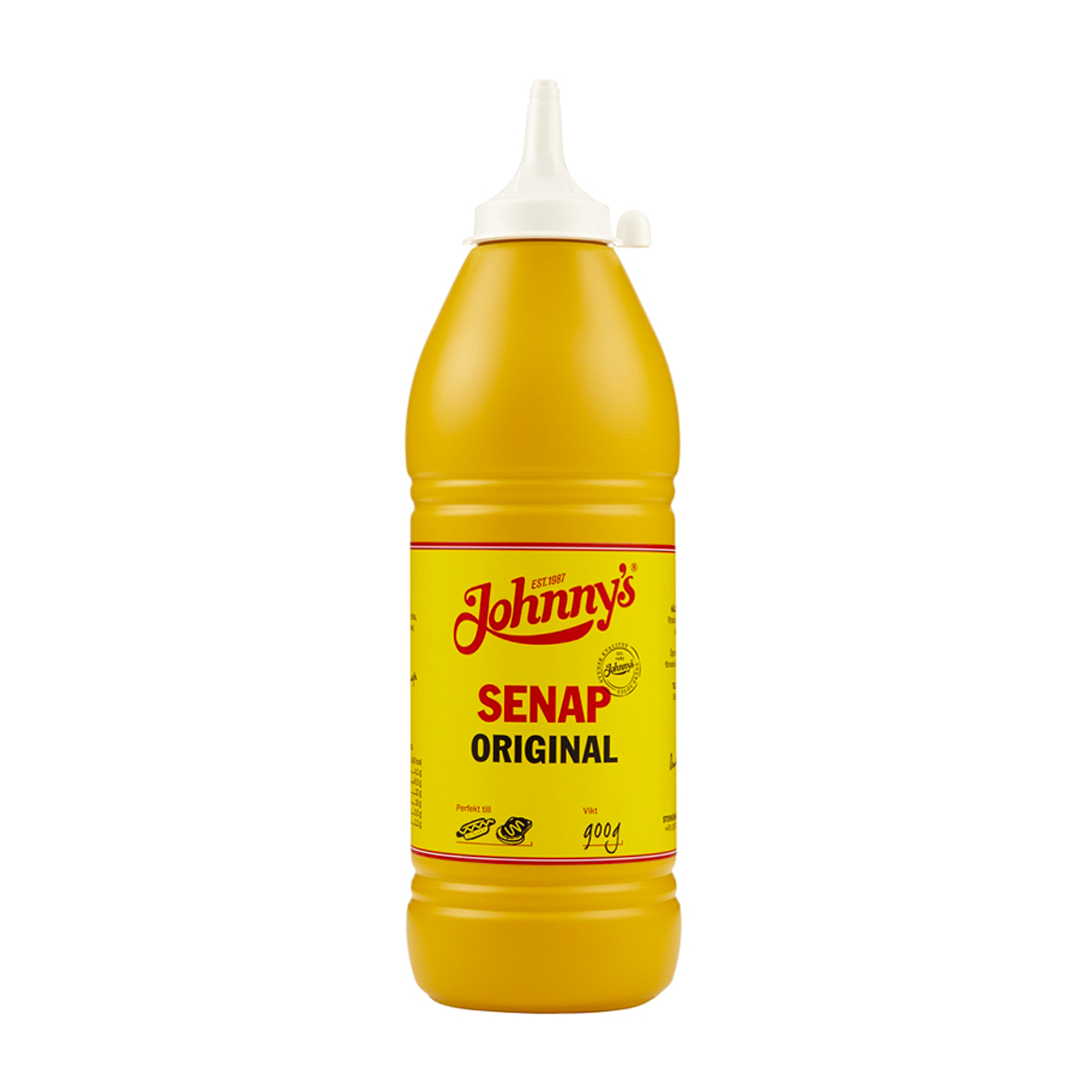 JOHNNY´S SENAP ORIGINAL FLASKA 900GR