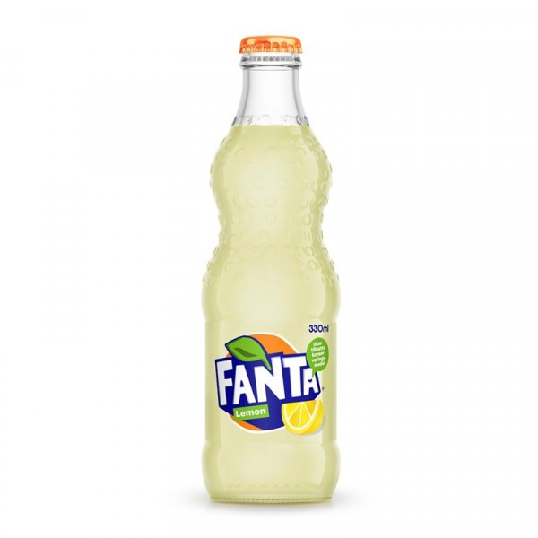 GLAS.FANTA LEMON 24X33CL