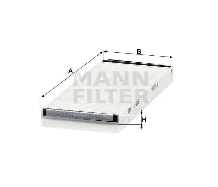 Hyttfilter CU2916