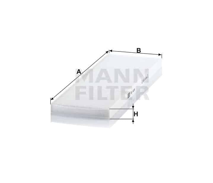 Hyttfilter CU4036