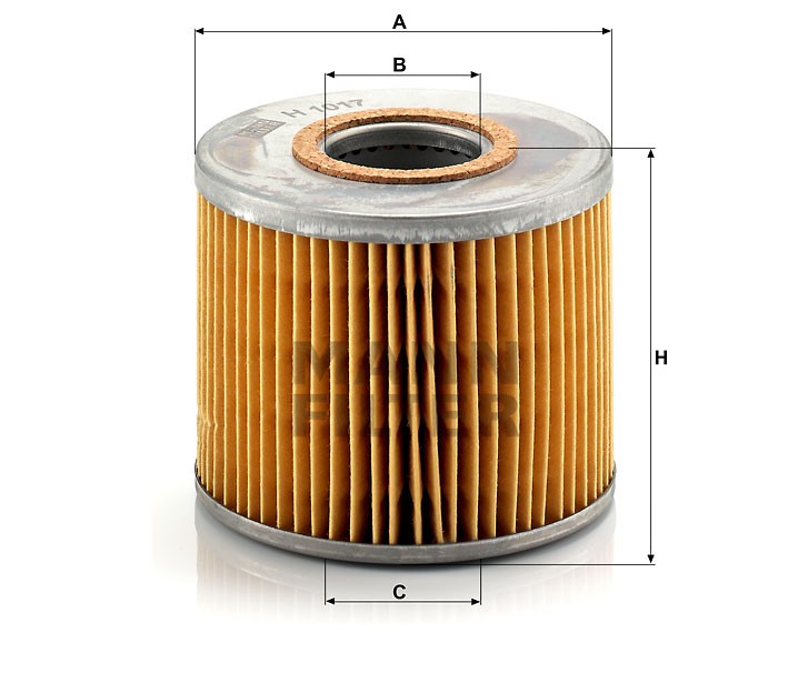 Oljefilter H1017N