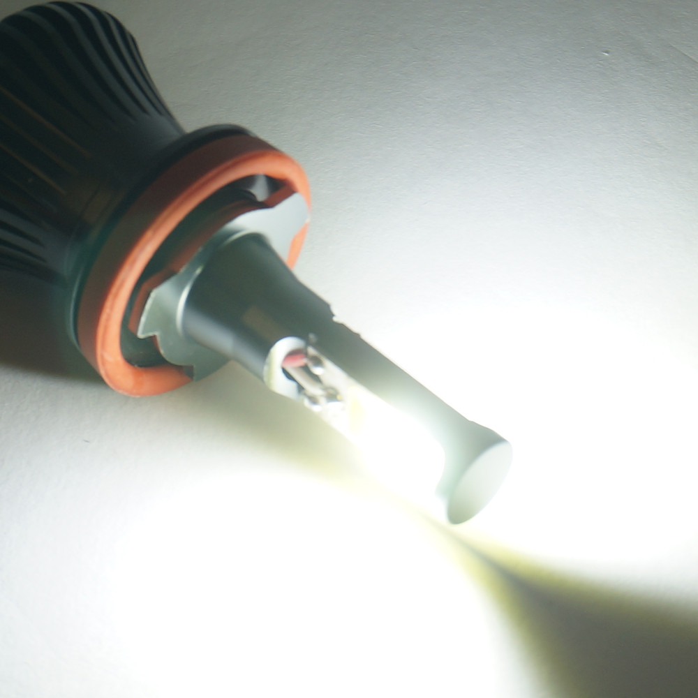 H3 led lampa 6000k vit och 3000k Orange/Gul