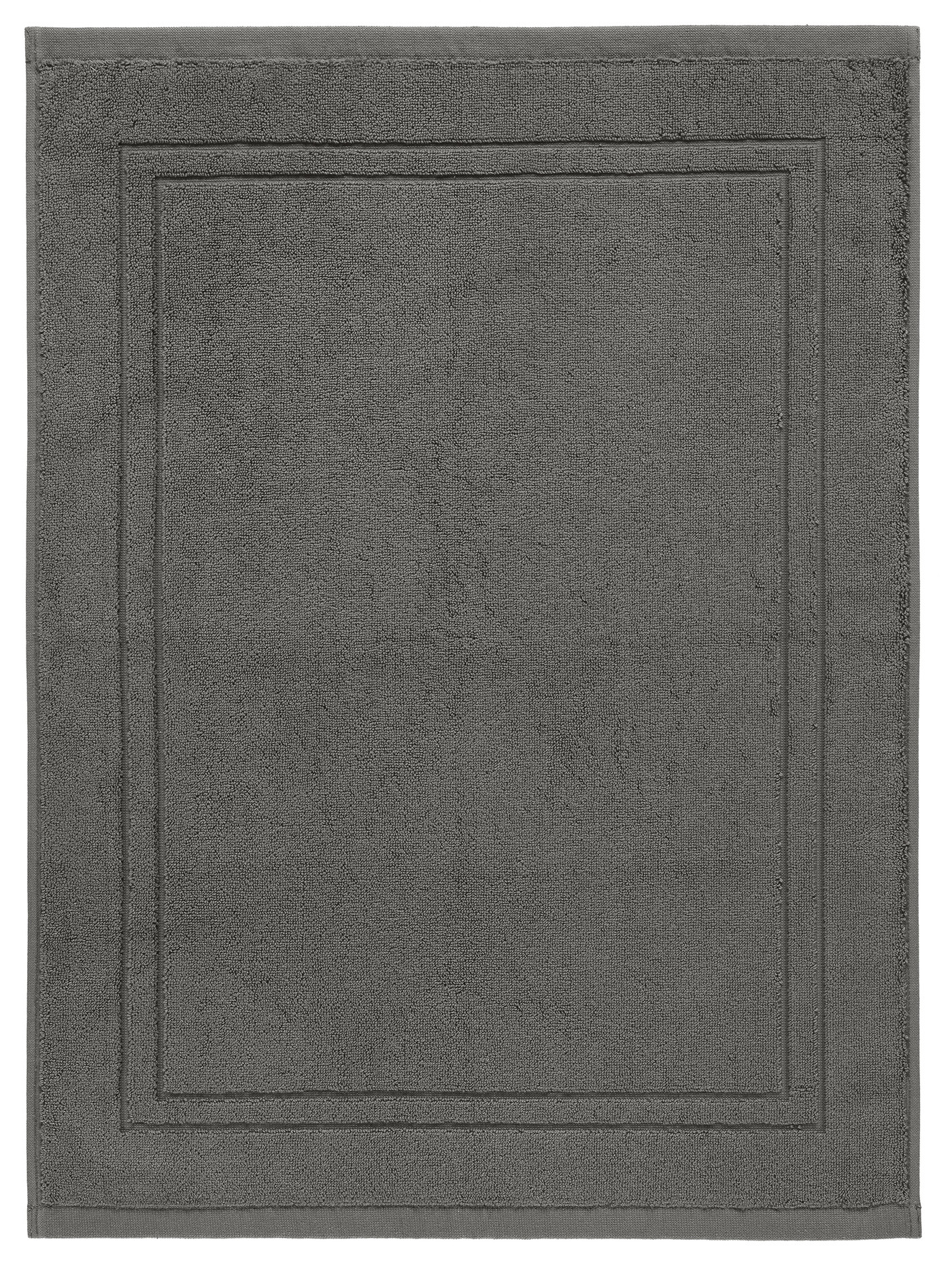 Helle Grå Duschmatta Frotté Borganäs of Sweden