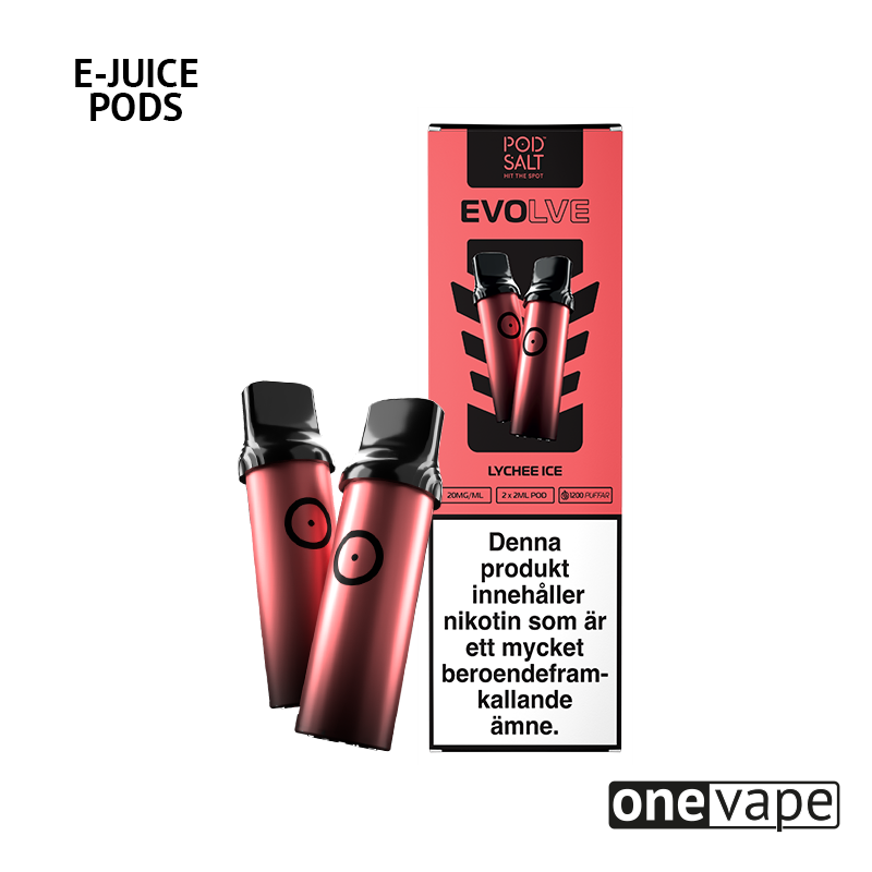 Evolve Mesh Pods - Lychee Ice (2-Pack)