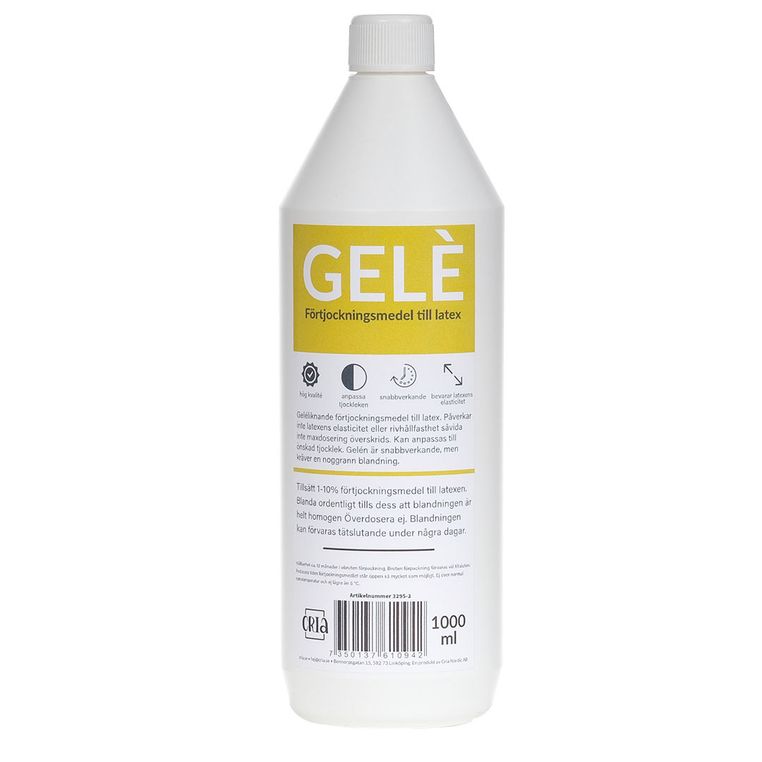 Förtjockningsmedel till latex Gelé 1000 ml