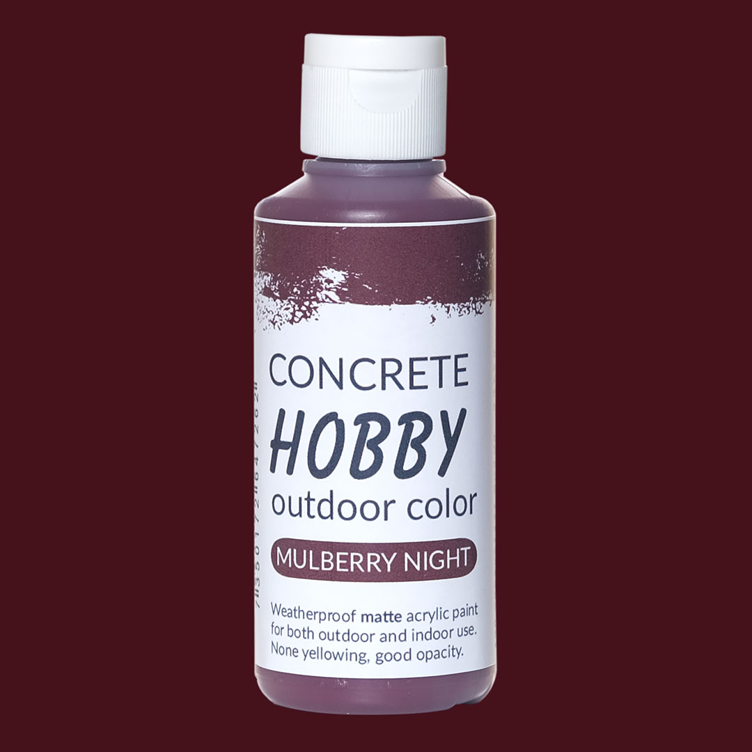 Mulberry Night, Concrete Hobby Outdoor Color - 100 ml