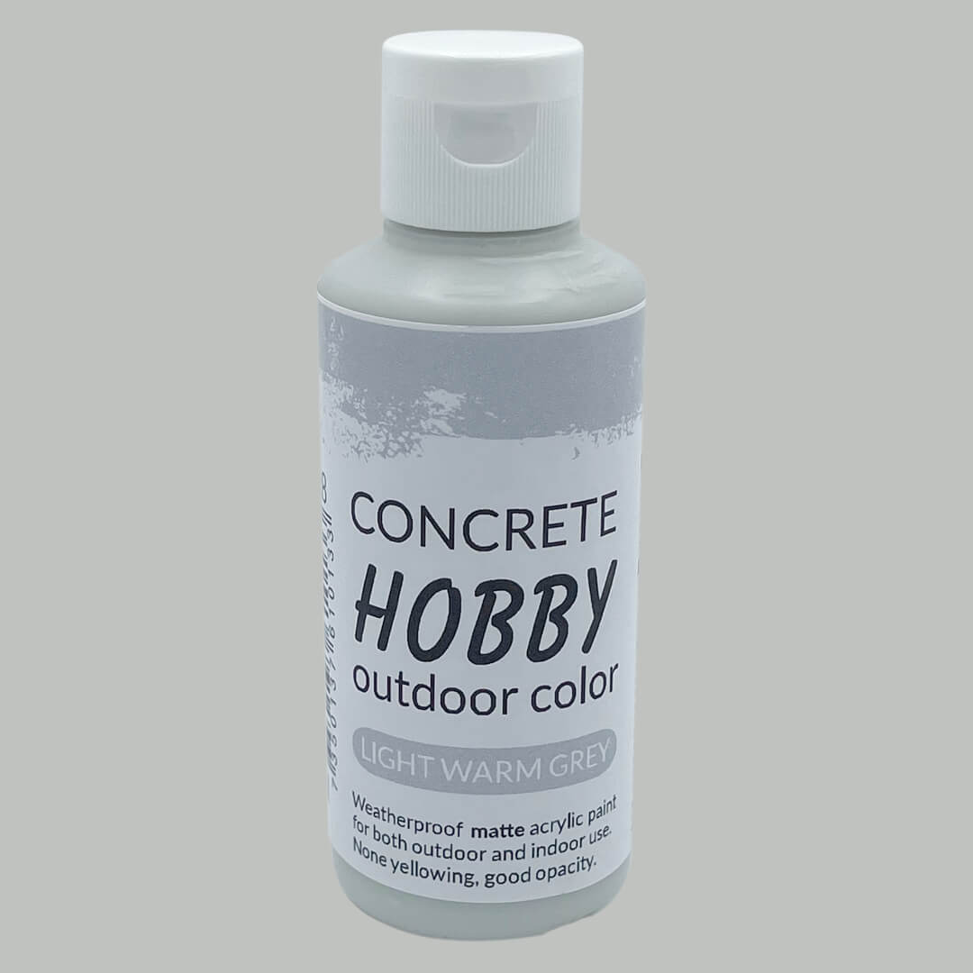Light Warm Grey, Concrete Hobby Outdoor Color - 100 ml