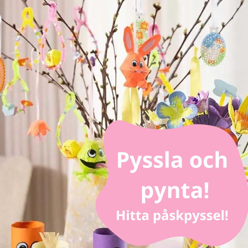 Pyssla och pynta! Hitta påskpyssel för hela familjen