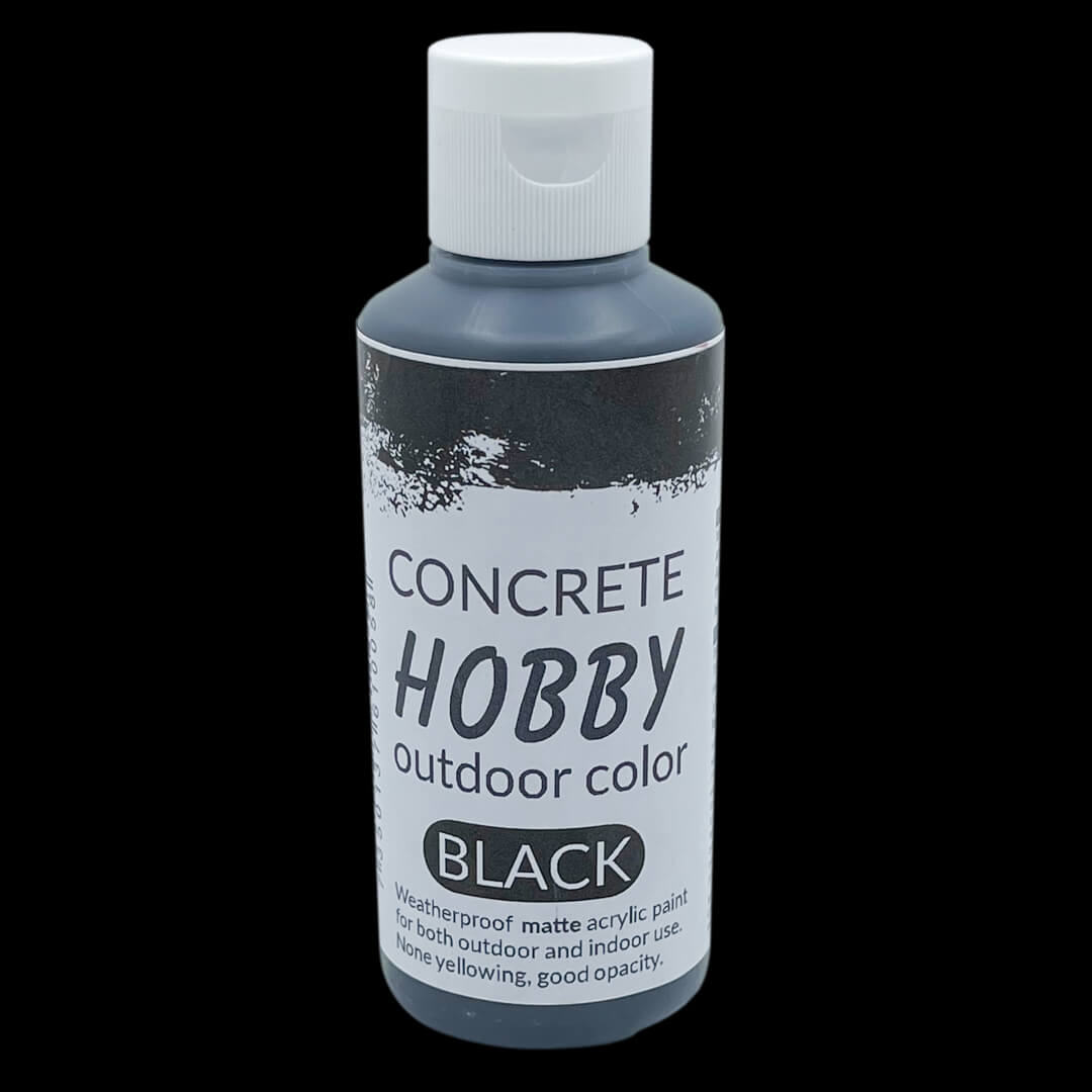 Black, Concrete Hobby Outdoor Color - 100 ml