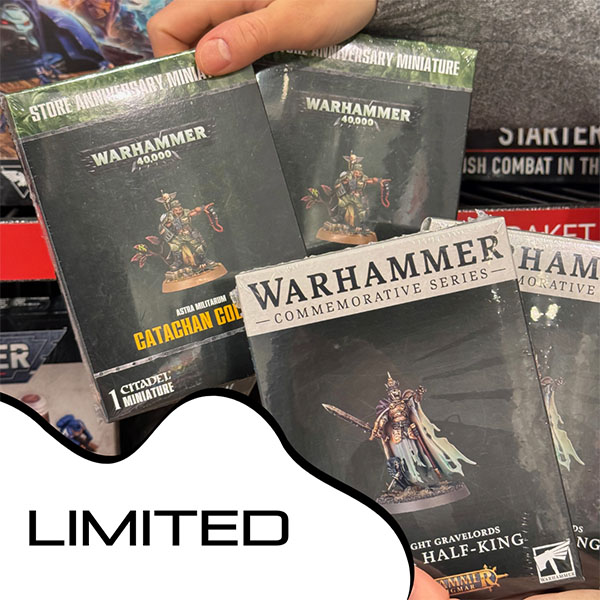 Othar half king och Catachan Colonel - Warhammer Limited edition