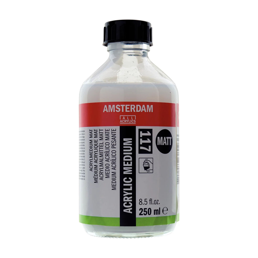 Acrylic Medium Matt, 250 ml Amsterdam