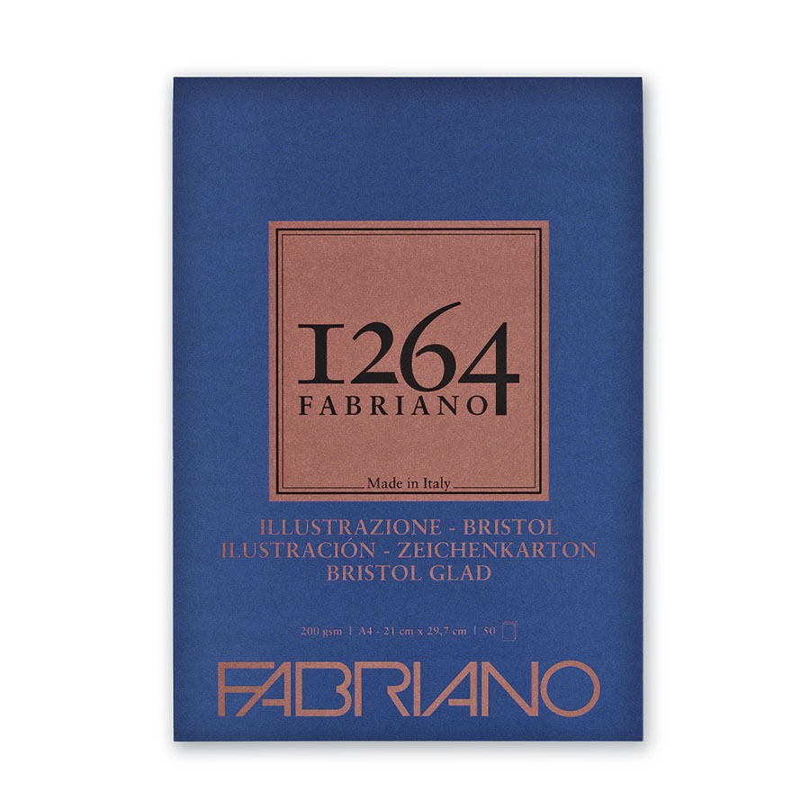 Bristol-block A4, 200g, Fabriano 1264