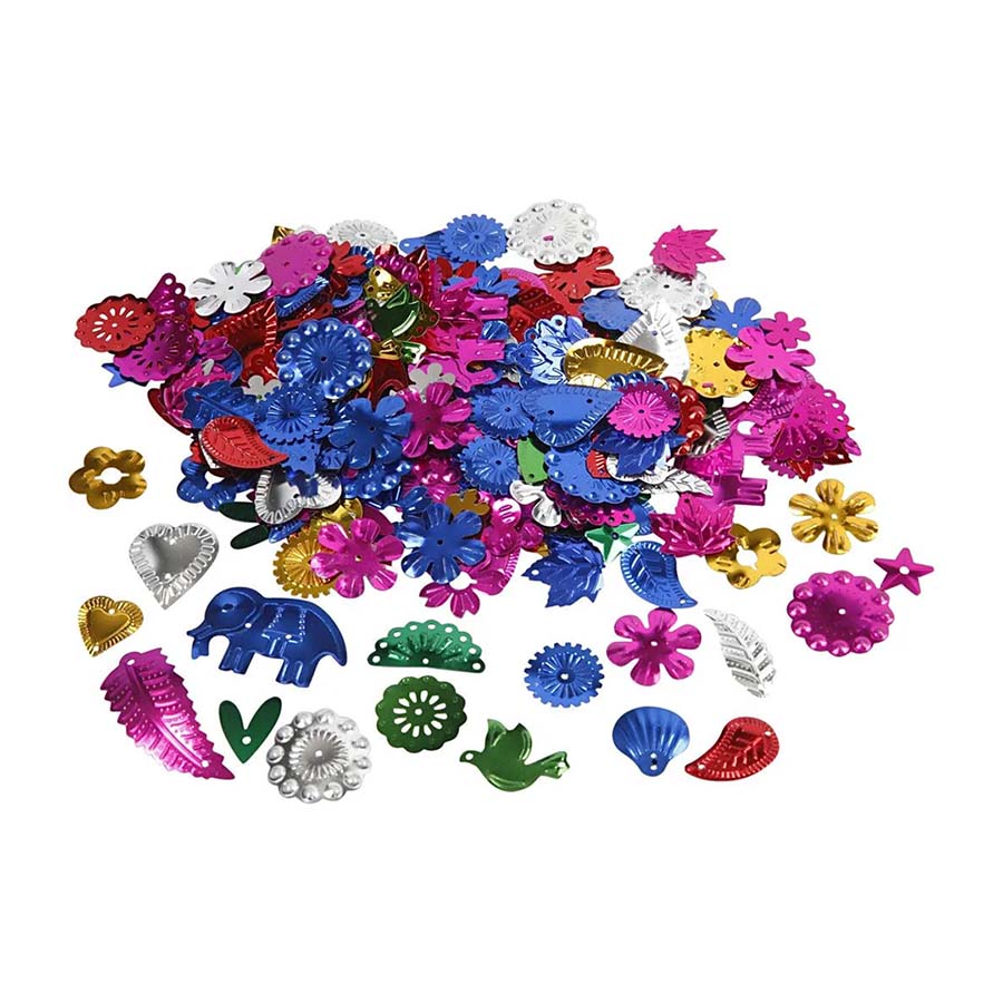 Paljetter, starka färger