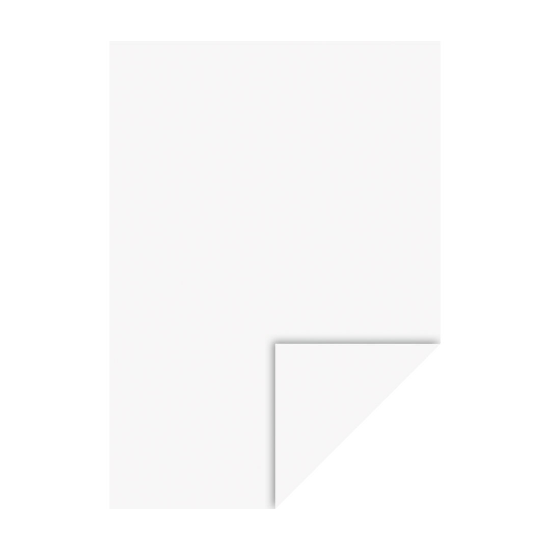 Vit färgat papper A4, 130 gram