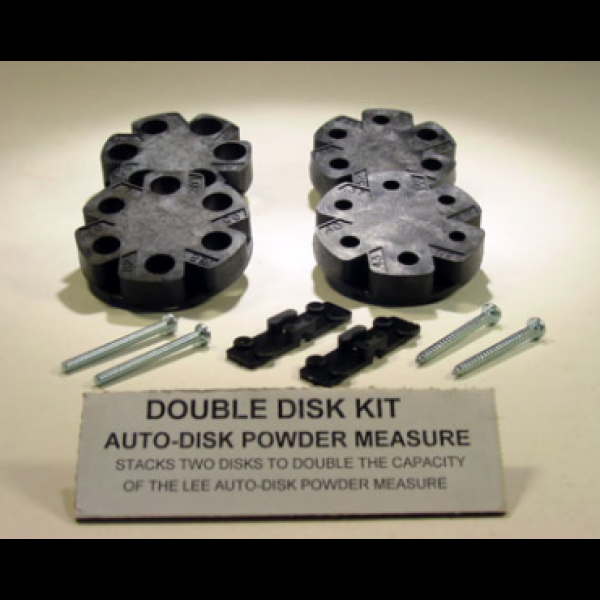LEE Double Disk Kit Auto-Disk Powder Measure