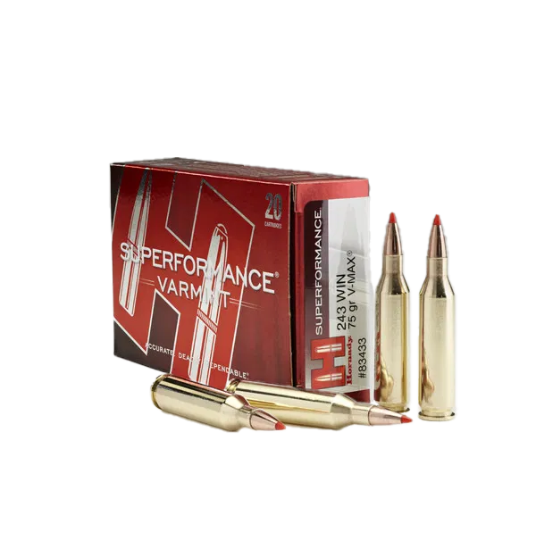 Hornady 243 Win 75Gr V-Max