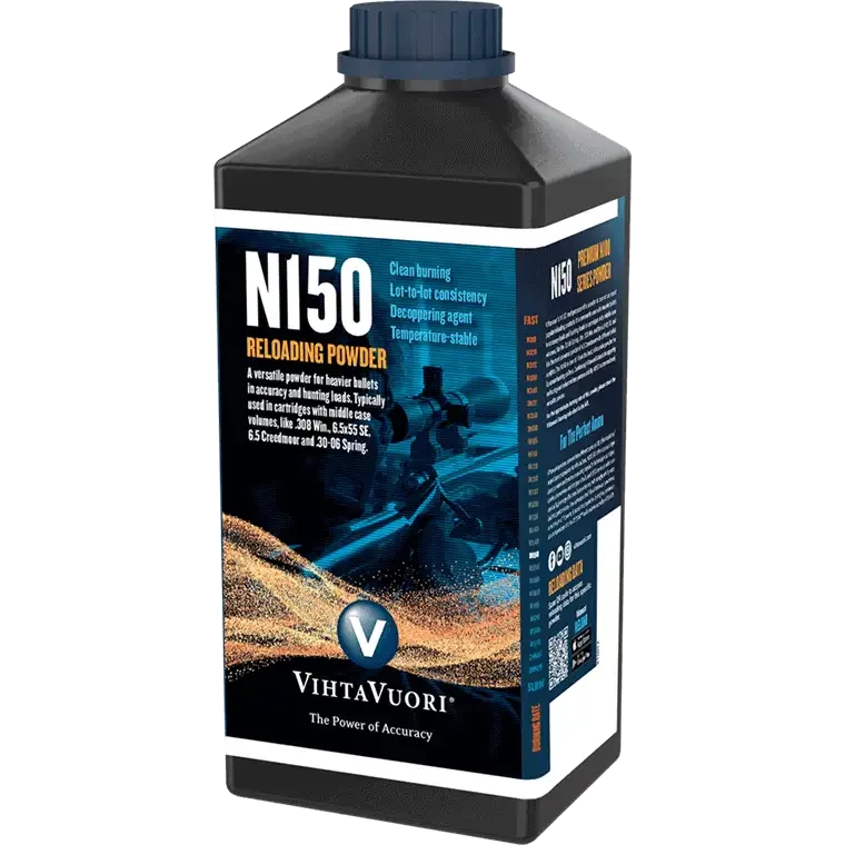 Vihtavuori N150 MULTIFUNKTIONSGEVÄRSPULVER