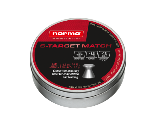 S-TARGET MATCH 4.5MM 0.53G 500PC