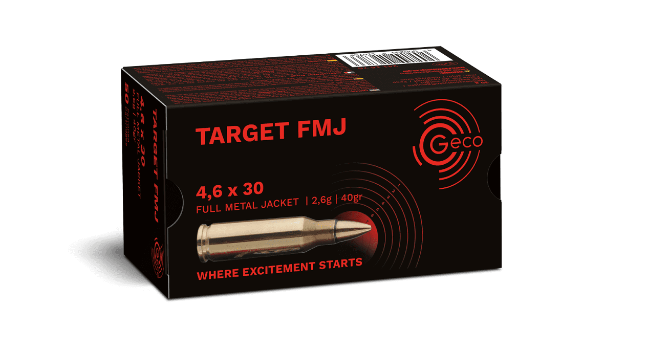 CTG 4.6X30 GECO TARGET 40GR 50PC