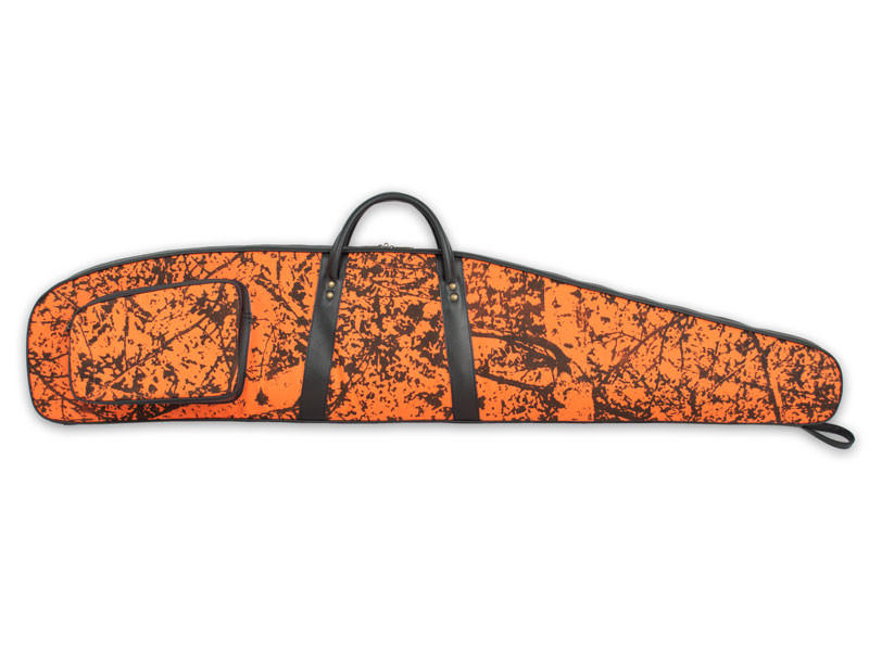 Huetter PVC Fabric Gun Case - Orange Camo