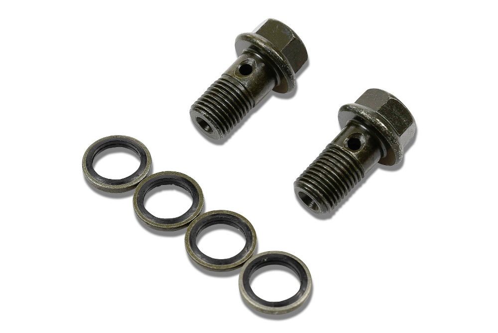Banjobult, M12mm (2st inkl packningar)