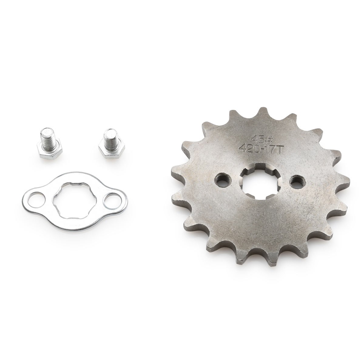 Framdrev #420-17T - 17mm, Cross / Fiddy / Fyrhjuling