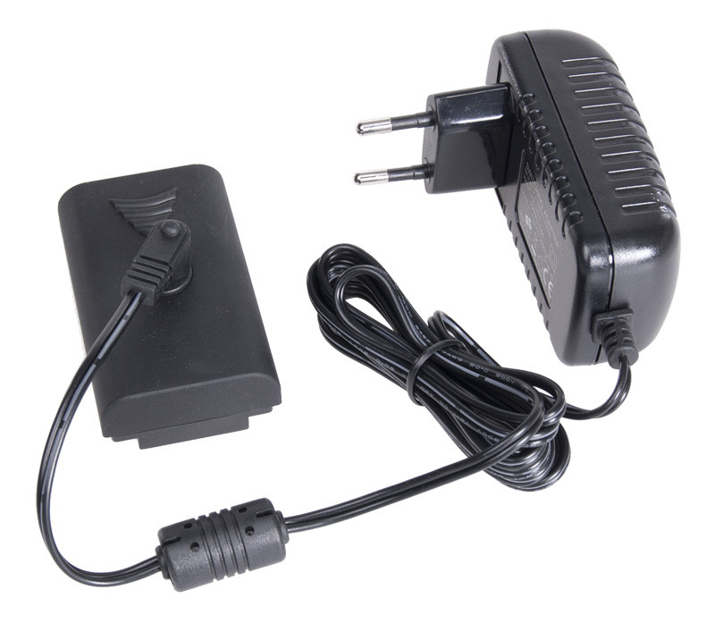 AC Adapter NP-F550 750 950 (belysning, monitor)