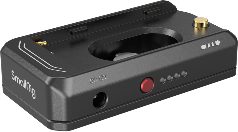 NP-F Battery Adapter Mount Plate Kit för Canon EOS R5/R5C och BMPCC 4K ...