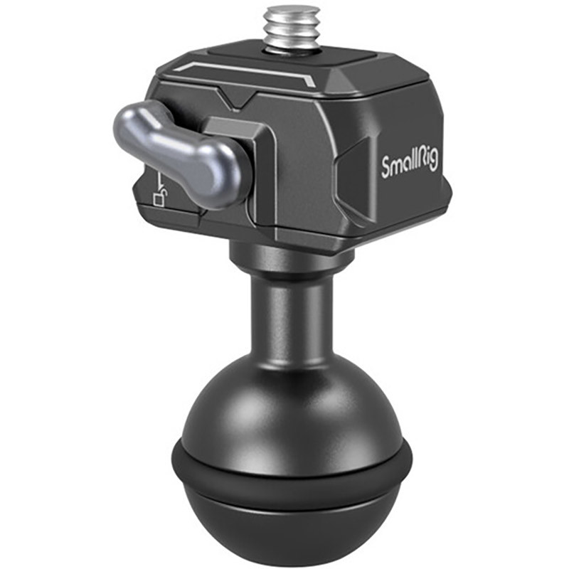 Drop-In TALON mini series 1/4"-20 Quick Release Ball Head