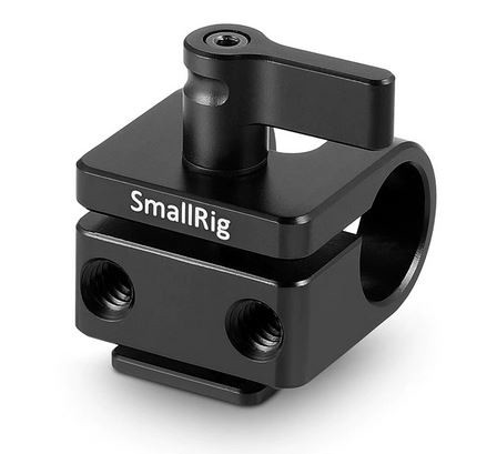 SmallRig 15mm Rod Clamp with Cold Shoe 1597