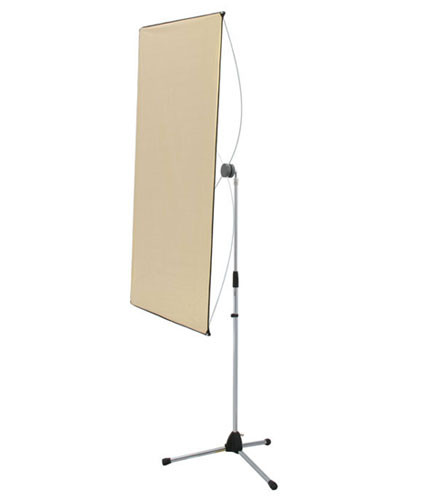 Reflexskärm på stativ (80 x 120cm)