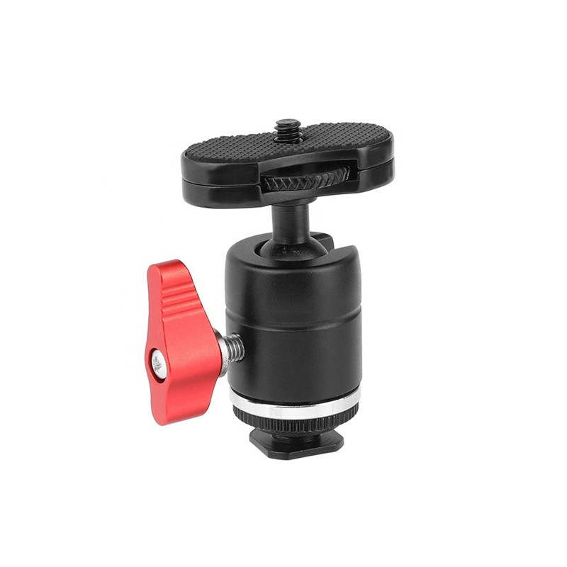 Kulled med cold shoe-adapter (3 delar)