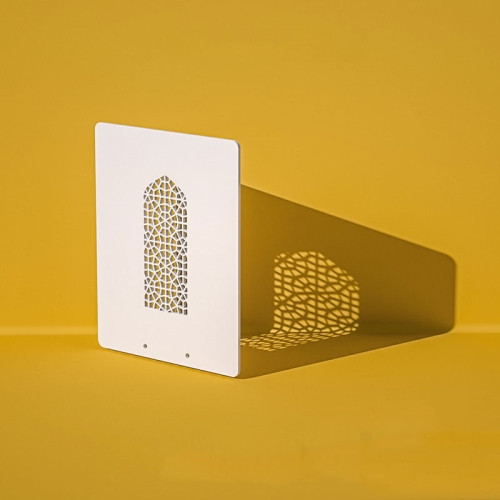 Skapa skuggor med cucoloris för produktfoto "Katedral"