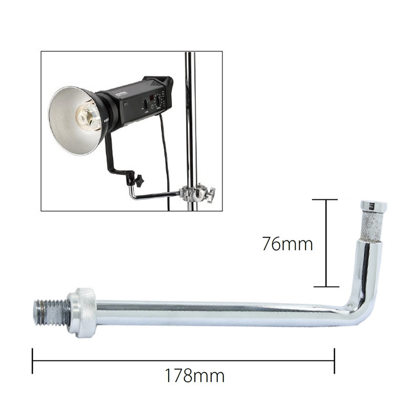 Solid Steel Right Angle Stud