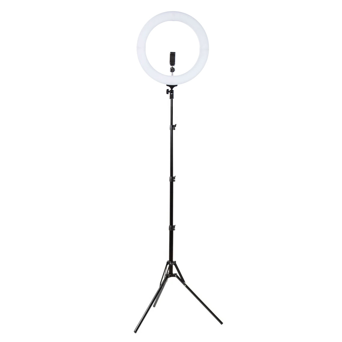 Vloggpaket - Ring light, stativ och mobilhållare