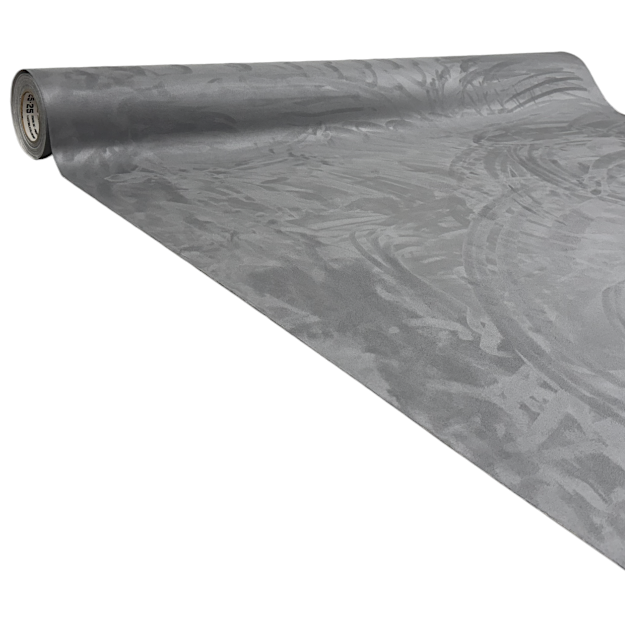 Alcantara Tyg Grå Självhäftande