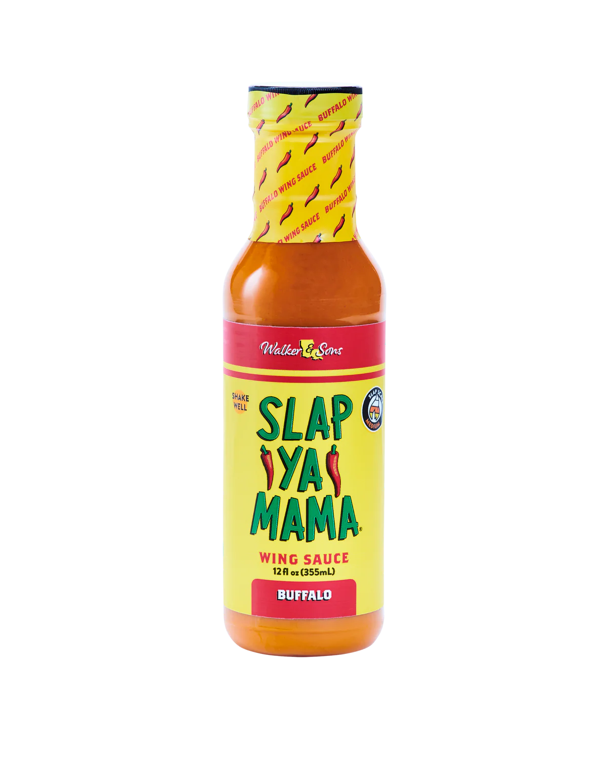 Slap Ya Mama Buffalo Wing Sauce 12x340g - Autentisk smak