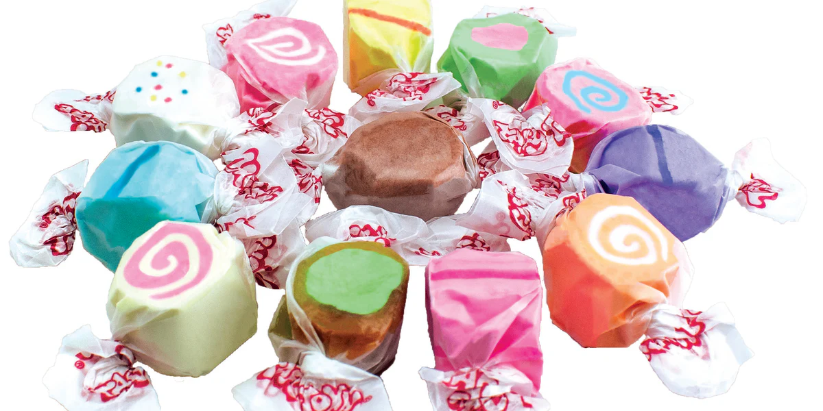 Salt Water Taffy Blandad Smak 9,04kg - Klassisk och Smakrik