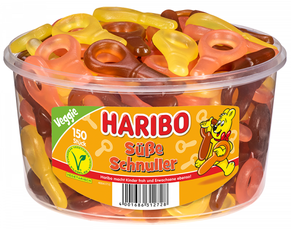 Haribo - Süsse Schnuller (veggie) 1350g