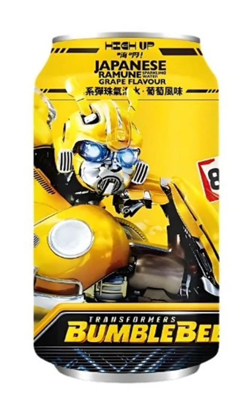High Up Ramune - Transformers Bumble Bee (Grape) 24 x 330ml